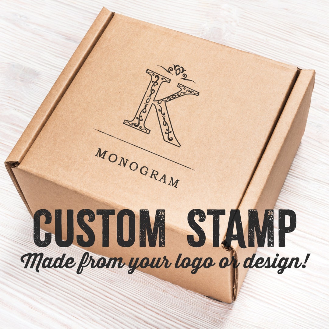 Business Branding Stamp - Custom Logo, Personalized Packaging, Self ...