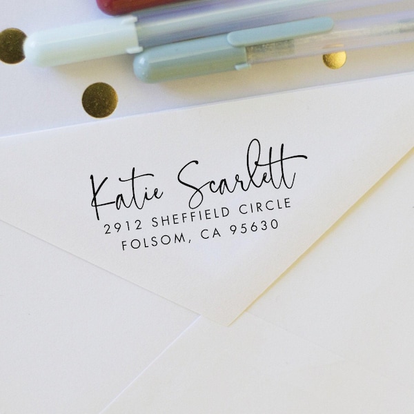 Hand Written Stamp - Etsy