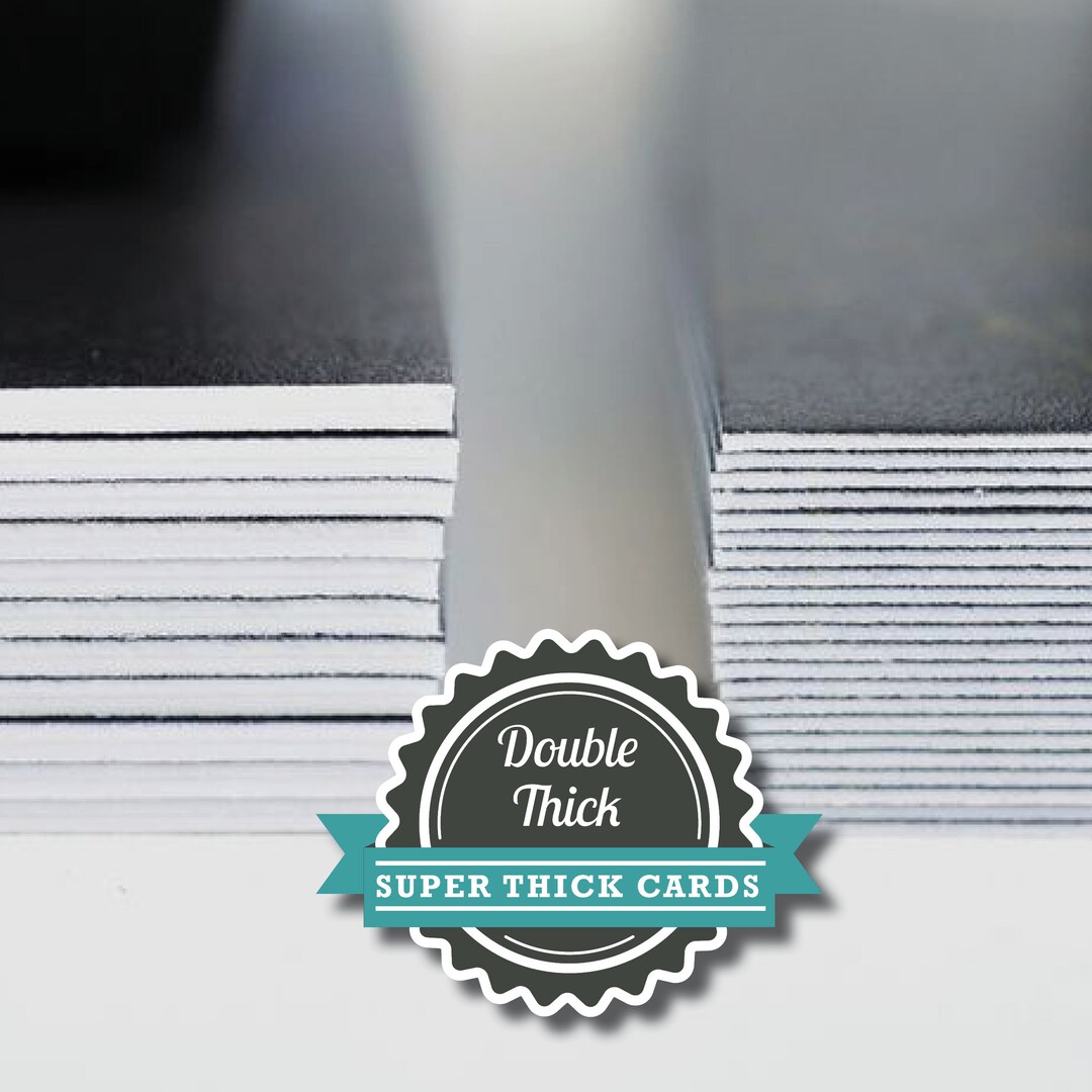 Double Thick Cards . . . Double the Thickness of Your Cards by Adding ...