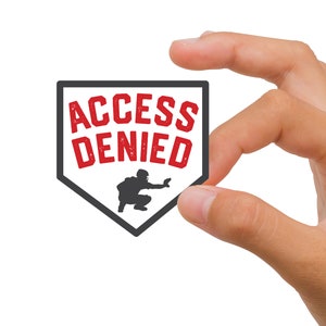 Baseball Catcher Sticker Pack, Baseball Decals, Umpire Stickers for ...