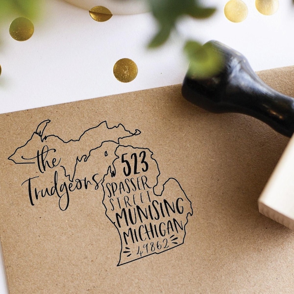 State Stamp - Etsy