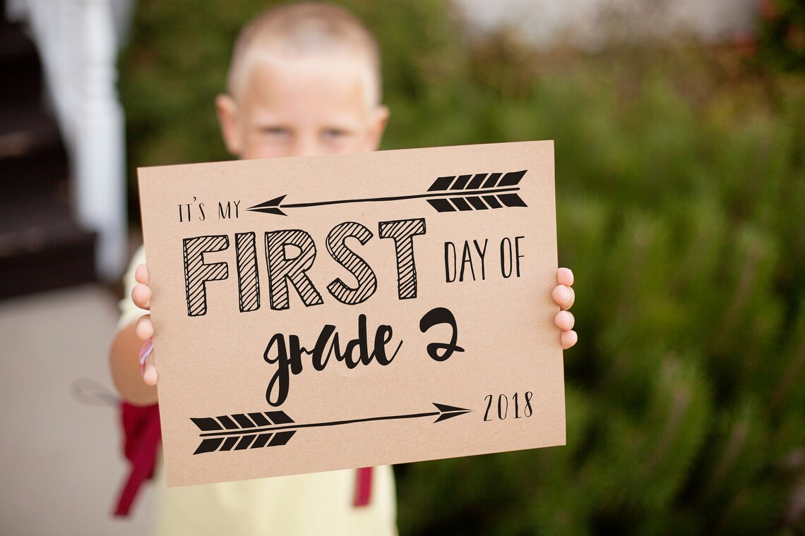 Back to School Signs for Canadian 2022 First Day of School - Etsy