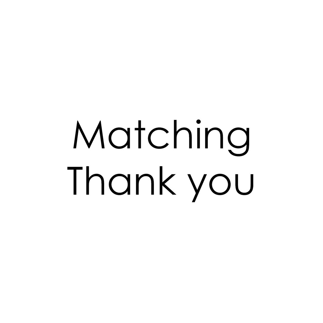 Matching Thank You Note to Match Any of My Designs - Printable or ...