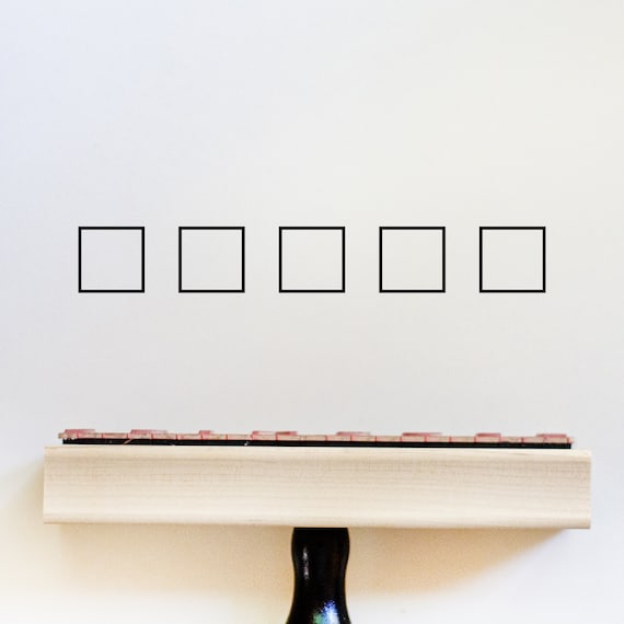 To Do List Check Box Stamp Stamp With Check Boxes Planner - Etsy