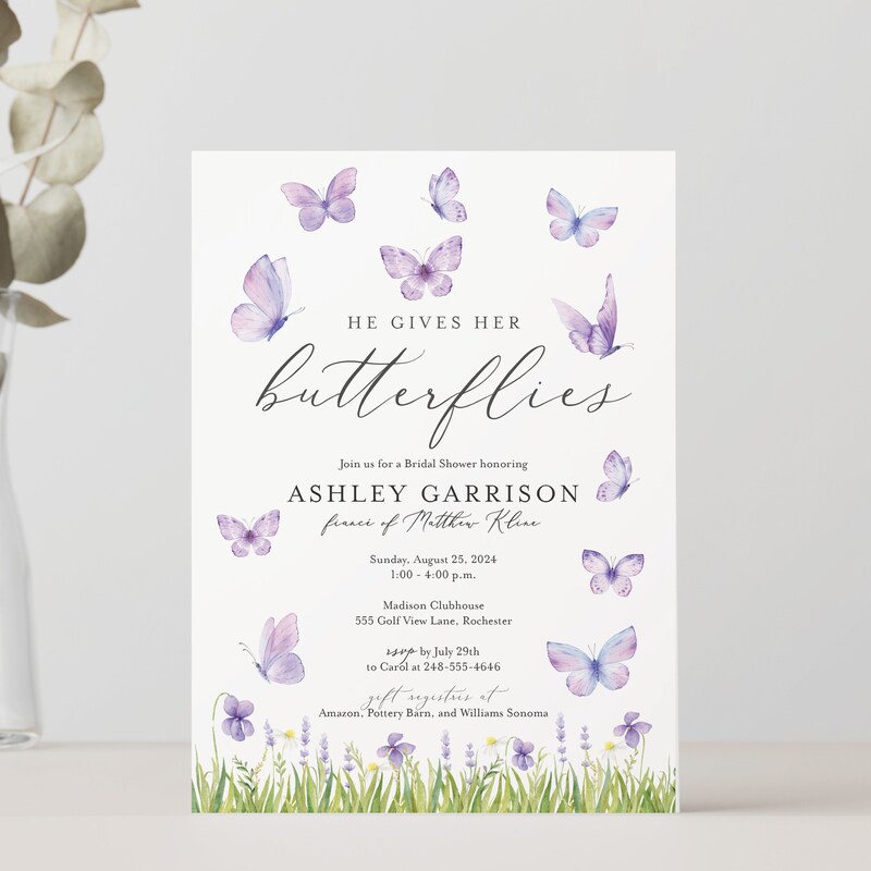 Custom Shower Invite - Etsy