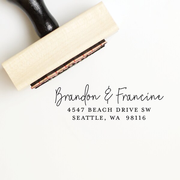 Family Name Stamp - Etsy