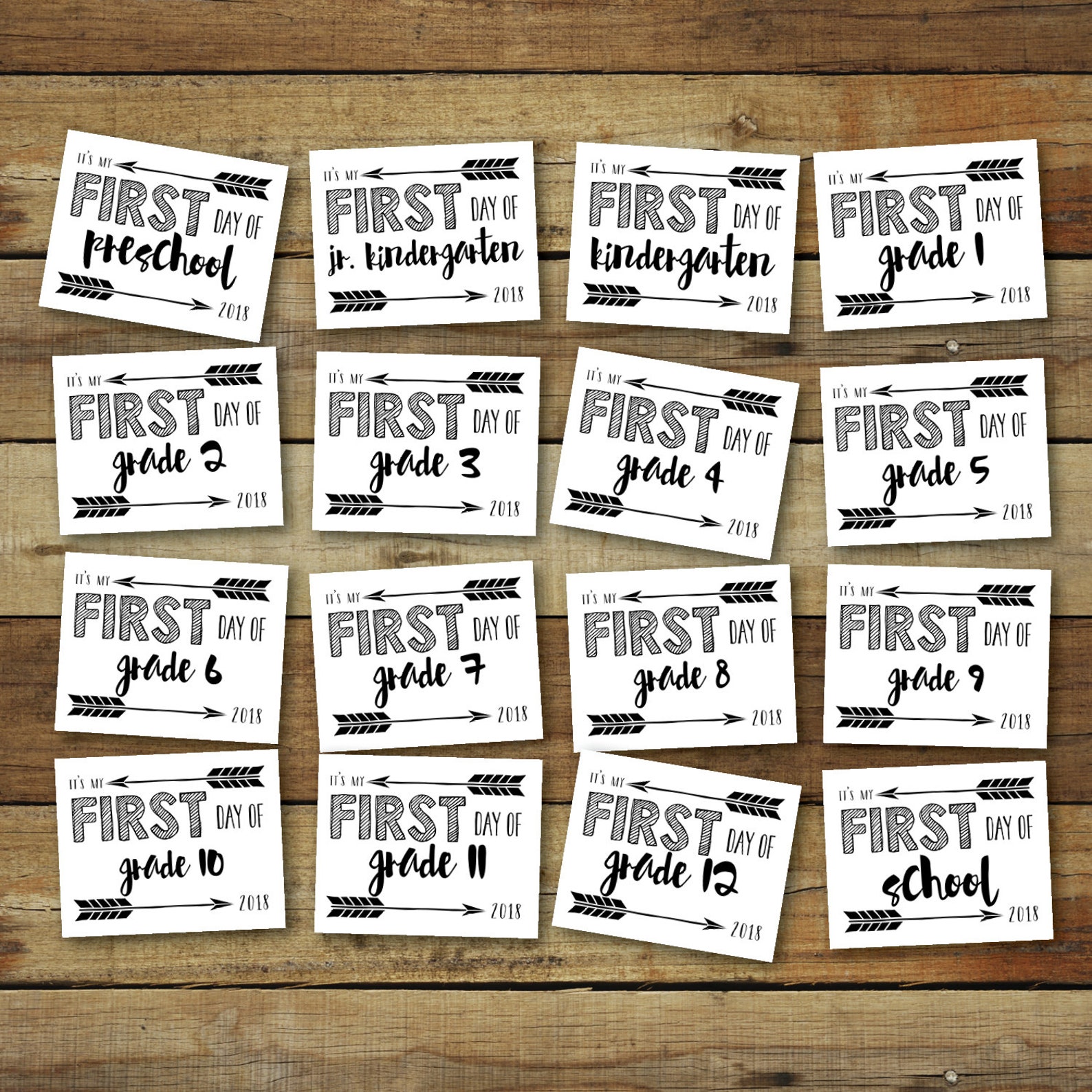 Back to School Signs for Canadian 2022 First Day of School - Etsy