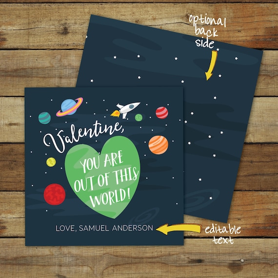 Solar System Valentine