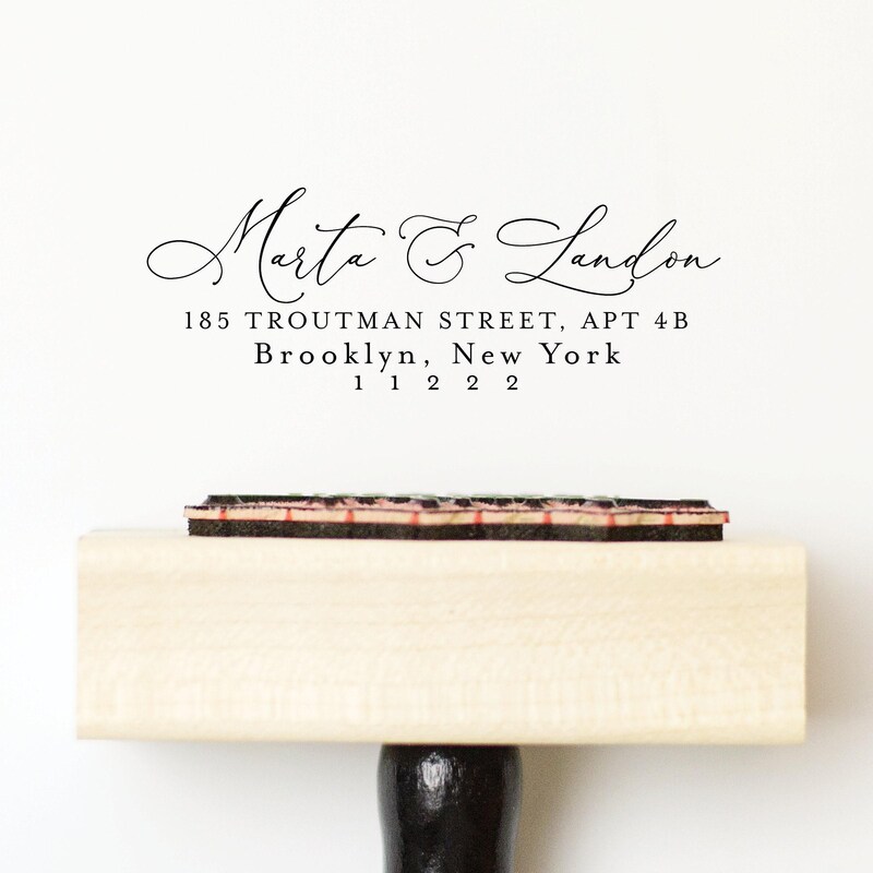 Calligraphy Stamp - Etsy