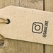 Branding Instagram Stamp - Custom Instagram Handle Stamp for Business ...