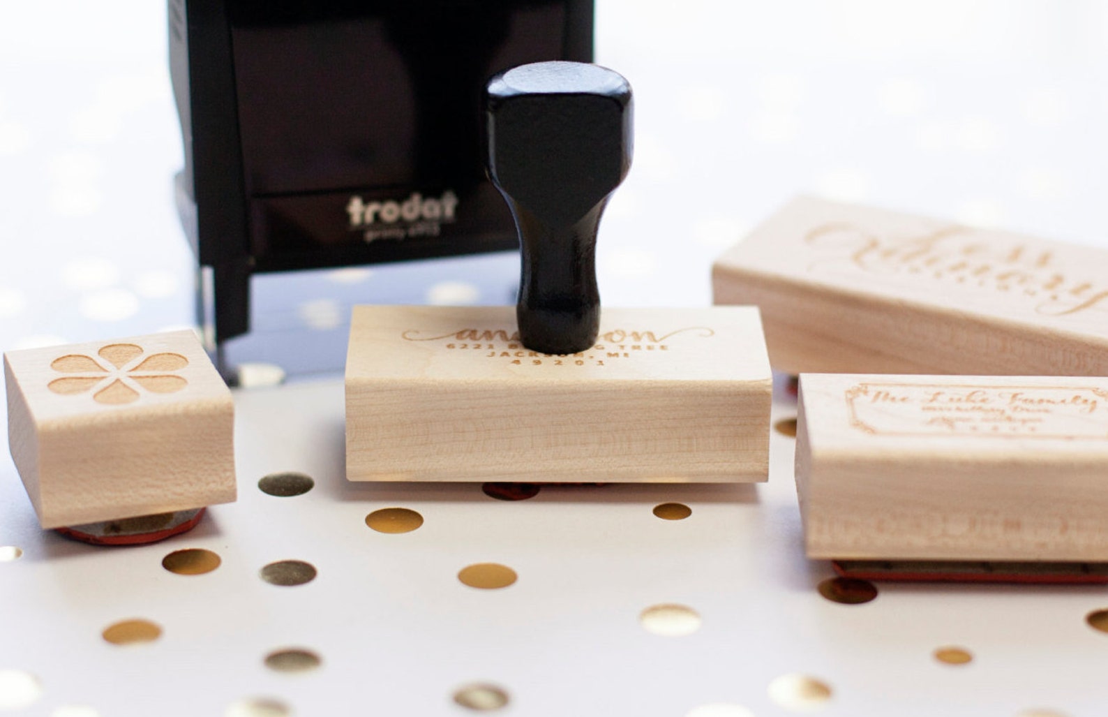 Addressing Stamp for Snail Mail, please Deliver To Address Lines for ...