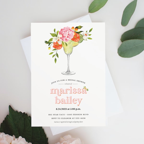 Custom Shower Invite - Etsy