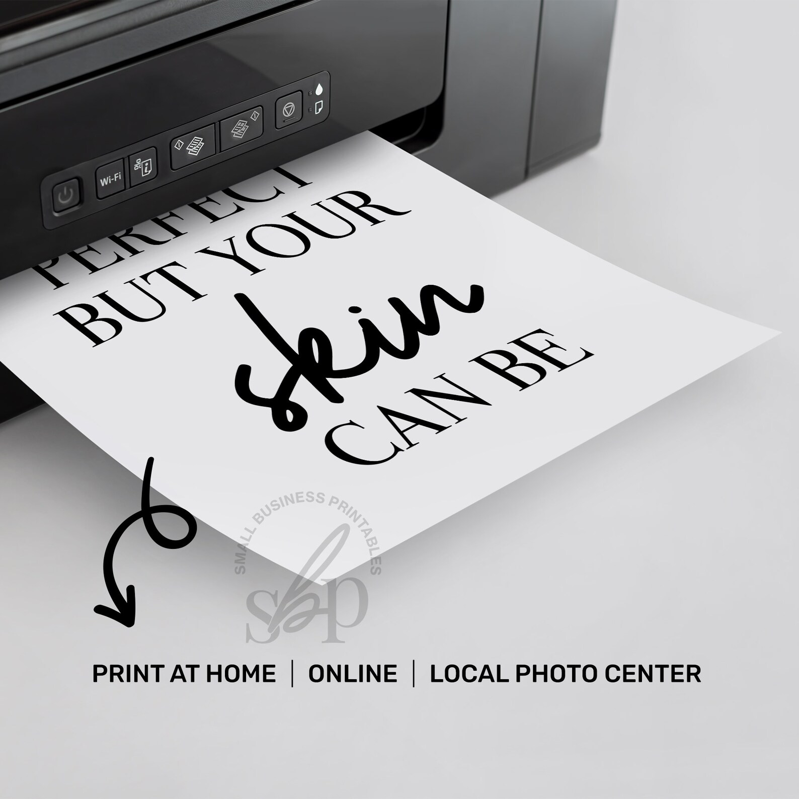 Your Skin Can Be, Skincare Quotes, Esthetician Decor, Skincare Wall Art ...