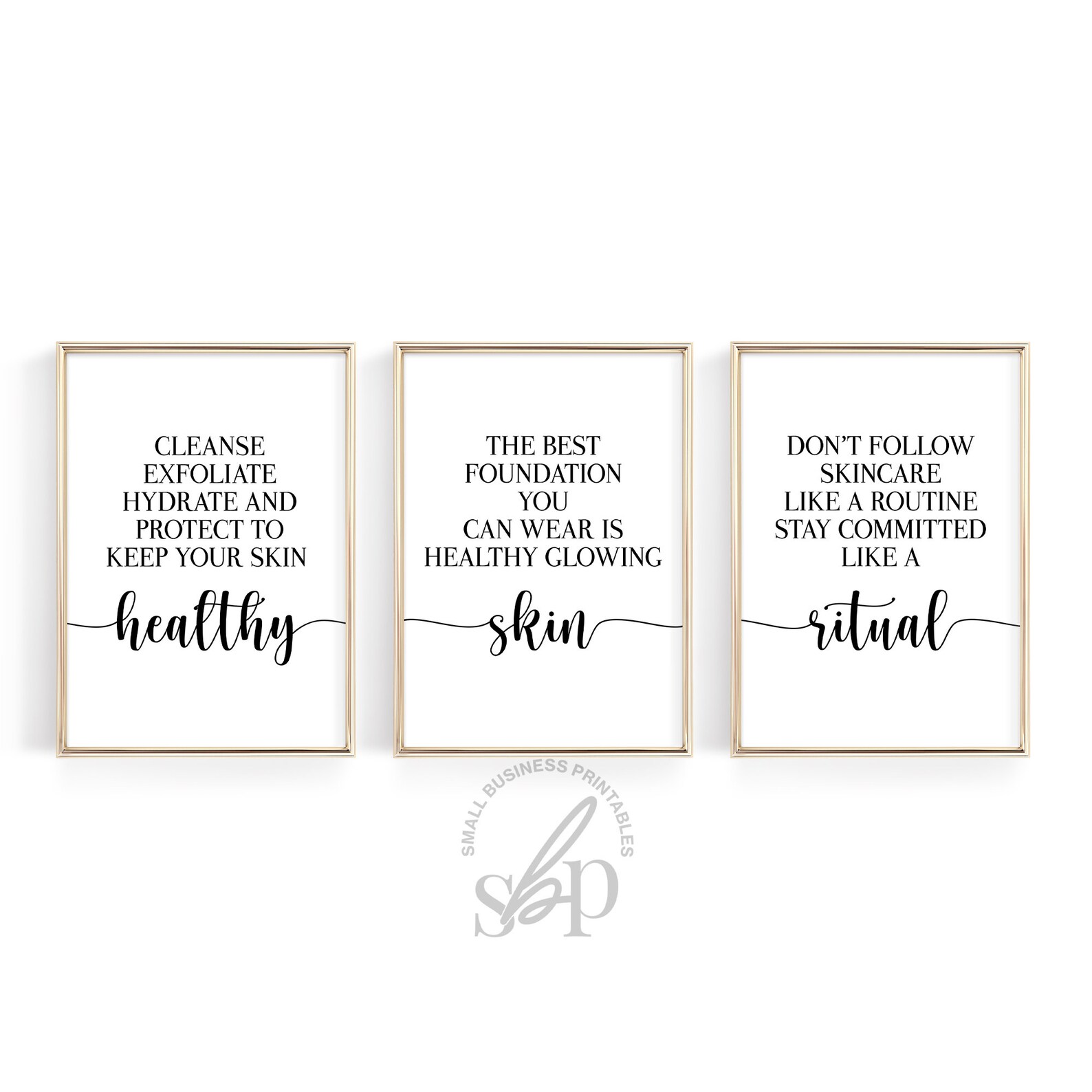 Skincare Quotes, Esthetician Room Decor, Skincare Art, Esthetician Art ...