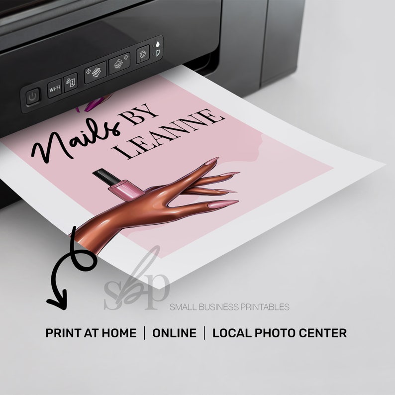 Pink Nail Room Decor, Nail Tech Name Sign, Nail Salon Decor, Nail ...