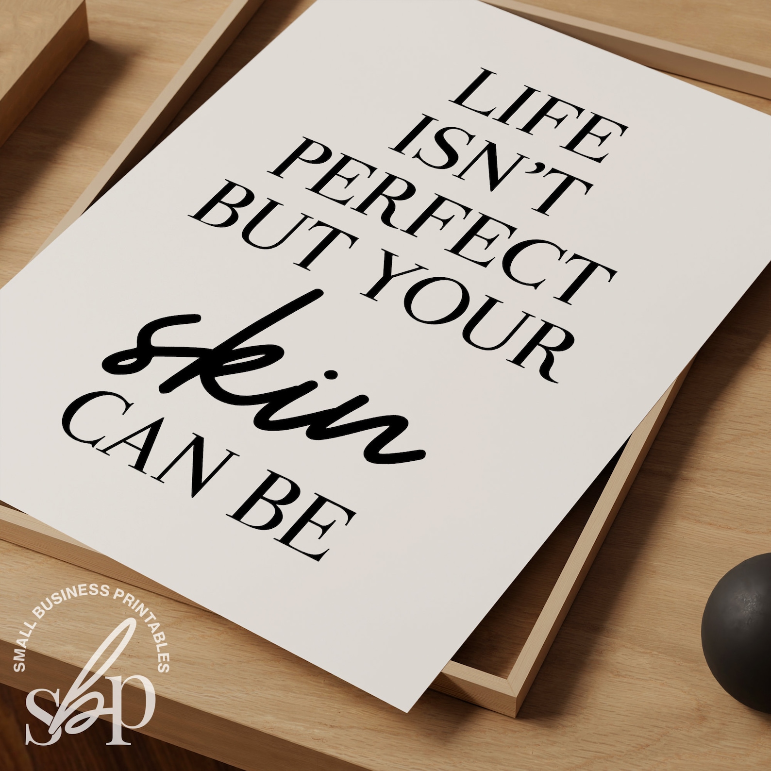 Your Skin Can Be, Skincare Quotes, Esthetician Decor, Skincare Wall Art ...