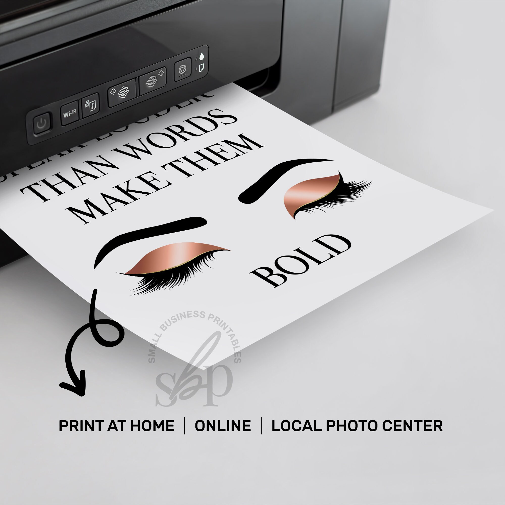 Eyebrows Wall Art, Eyebrow Print, Microblading Print, Beauty Salon ...