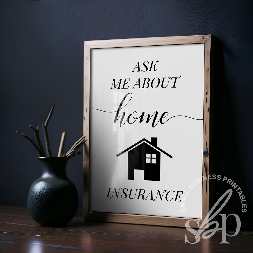 Insurance Sign, Realtor Office Decor, Insurance Agent Decor, Realtor ...
