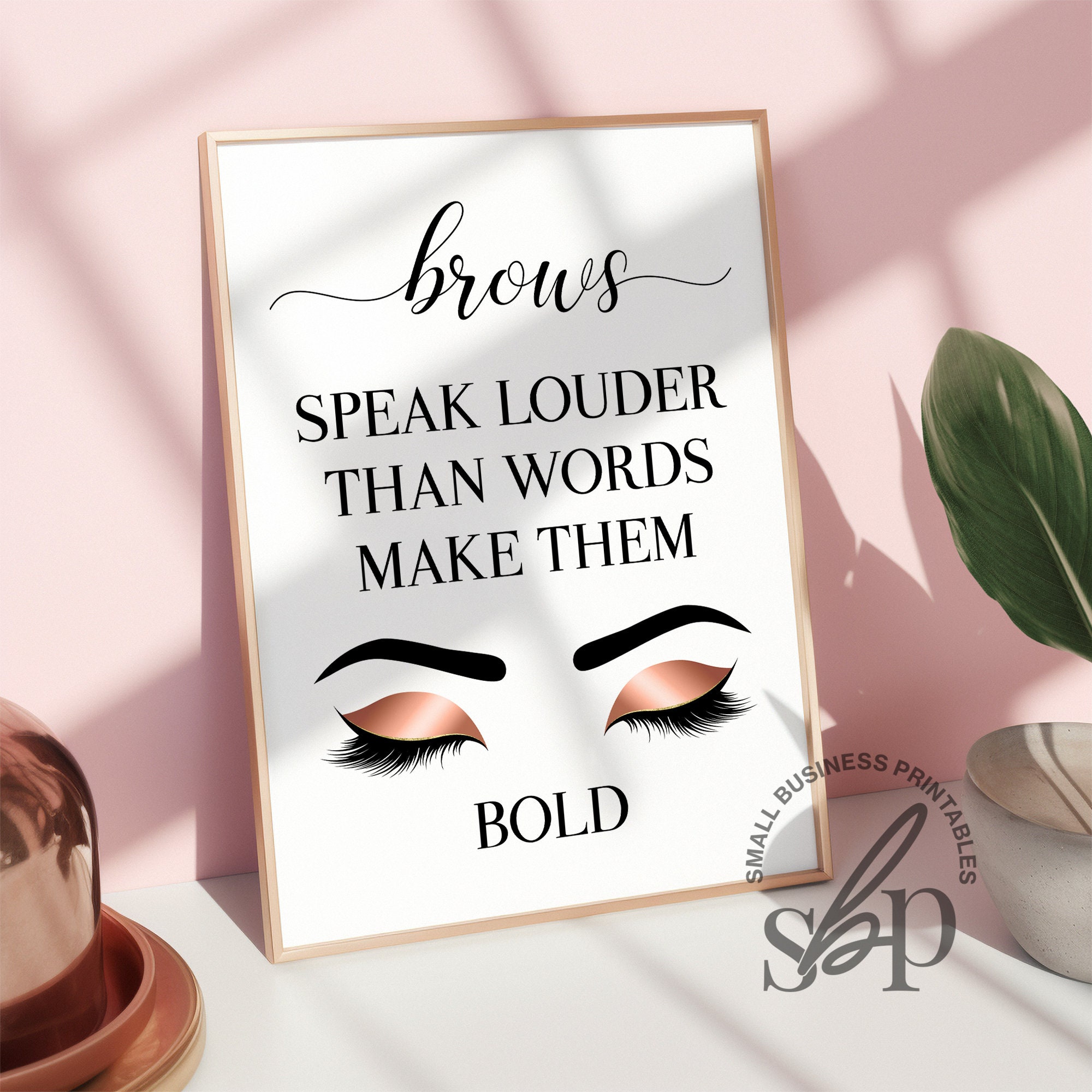 Eyebrows Wall Art, Eyebrow Print, Microblading Print, Beauty Salon ...
