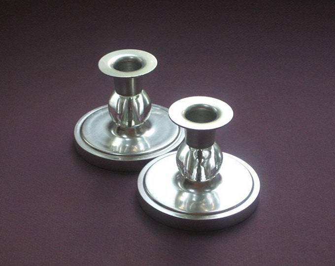 Art Deco Glass Ball Candle Holders - Stratford Circa 1939 - Designed by ...