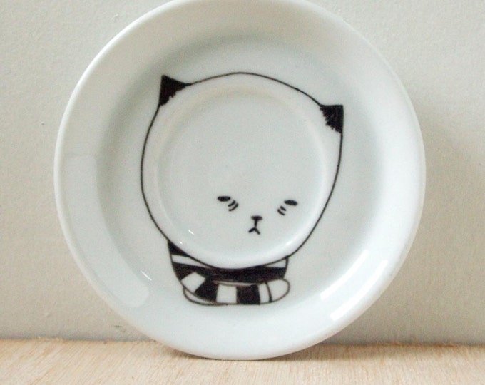 Small Plate Hand Drawn Original Drawing Illustration - Etsy