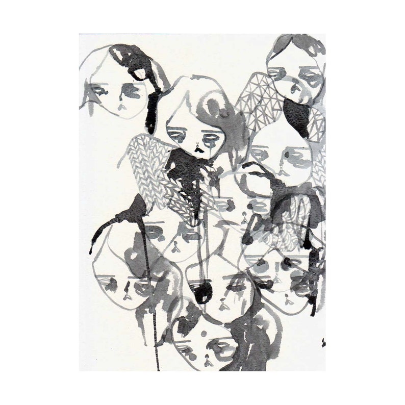 Original Illustration, Original Drawing, Original Painting, Moments of ...