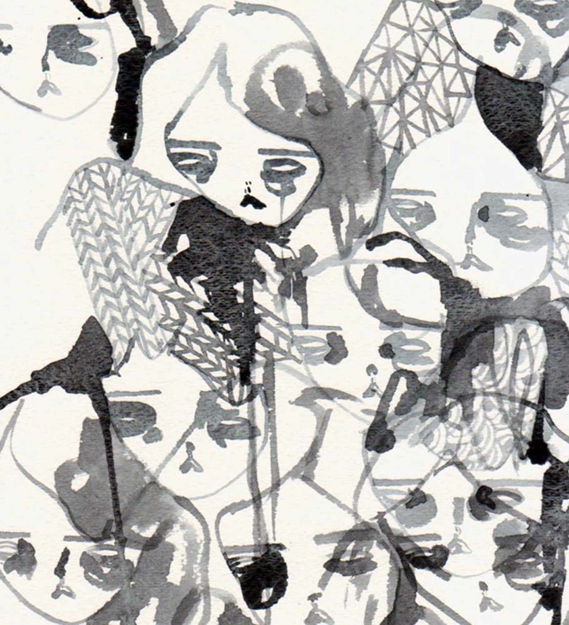 Original Illustration Original Drawing Original Painting | Etsy