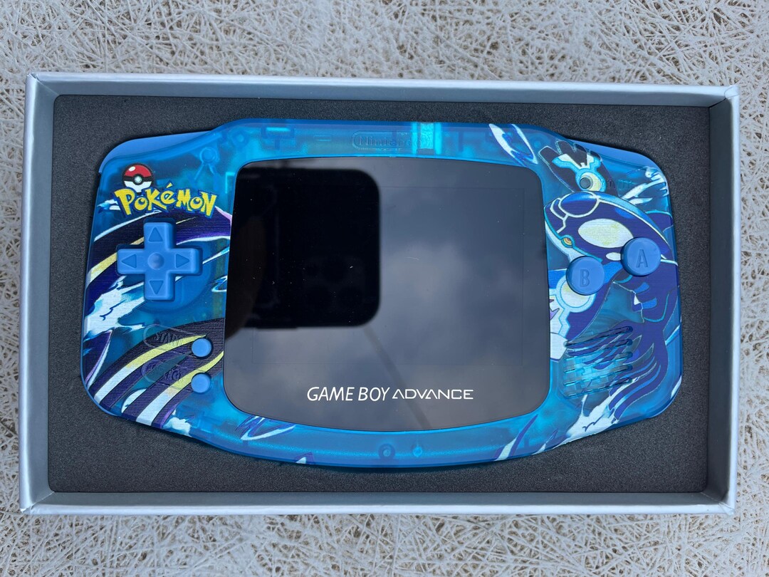 Gameboy Advance IPS - Kyogre Edition - Etsy
