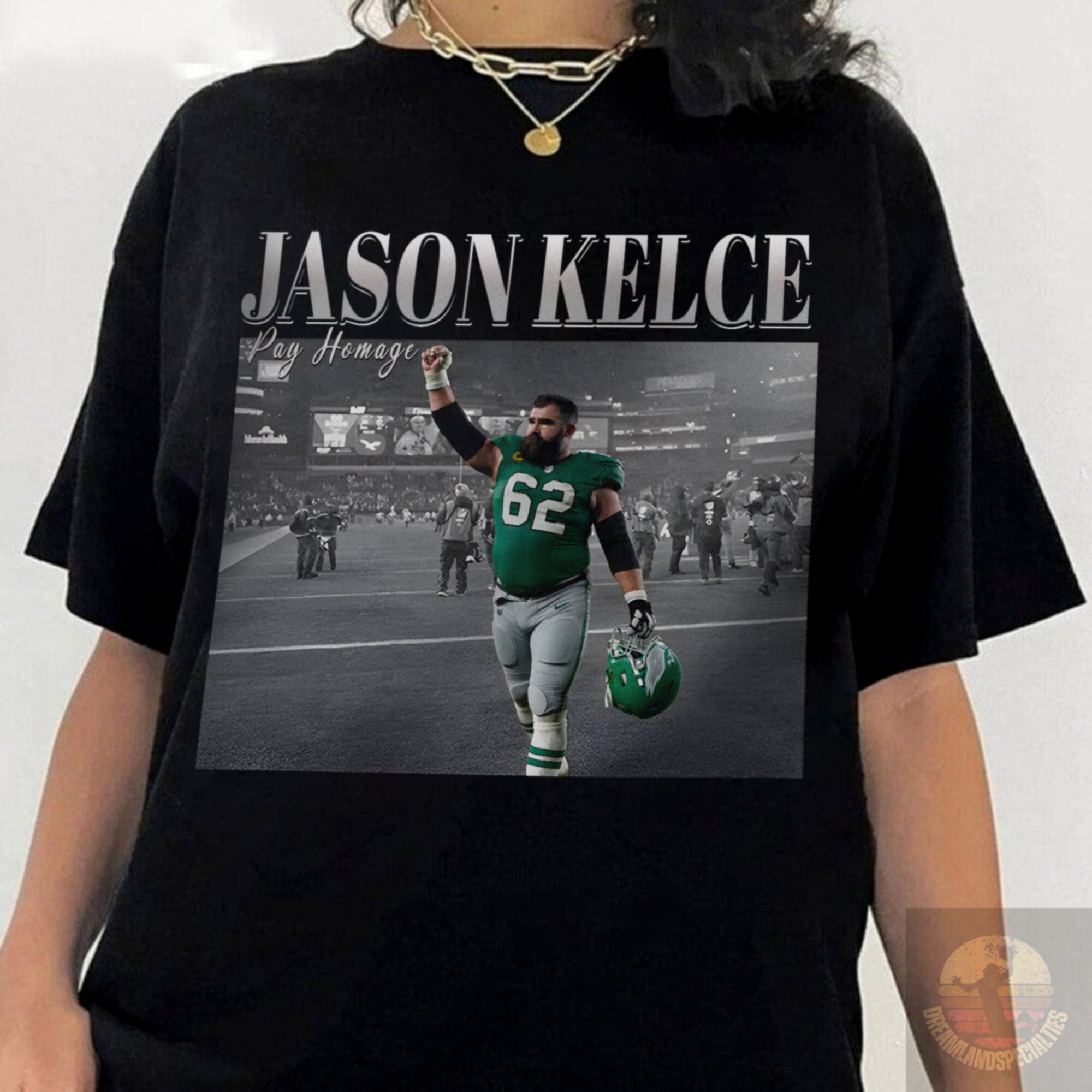 Vintage Jason Kelce Pay Homage Shirt, Jason Kelce Retirement Tee ...