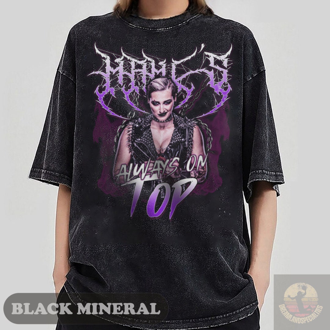 Rhea Ripley Action Figure Shirt for Girls,retro Rhea Ripley Stickers ...