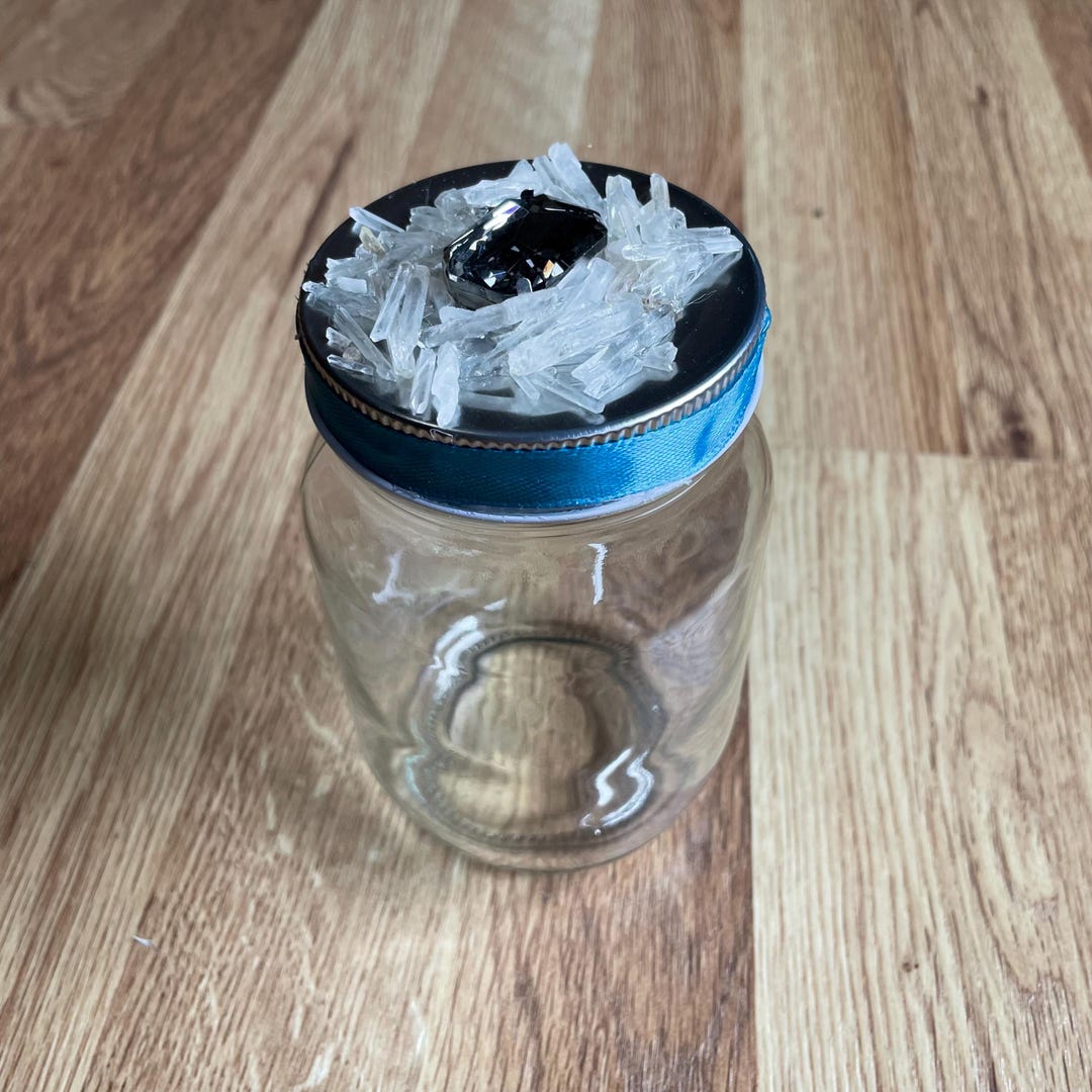 Crow Jar - for Your Oddities and Shinies! - Etsy
