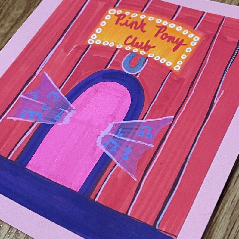 Chappell Roan-inspired Drawings My Kink is Karma, Pink Pony Club, Red ...