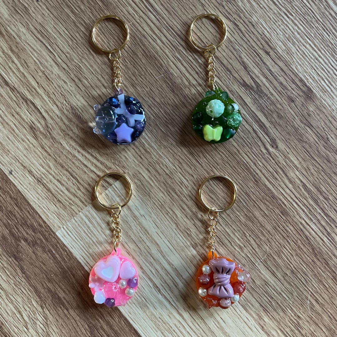 Textured Keychains - Multiple Colors - Etsy