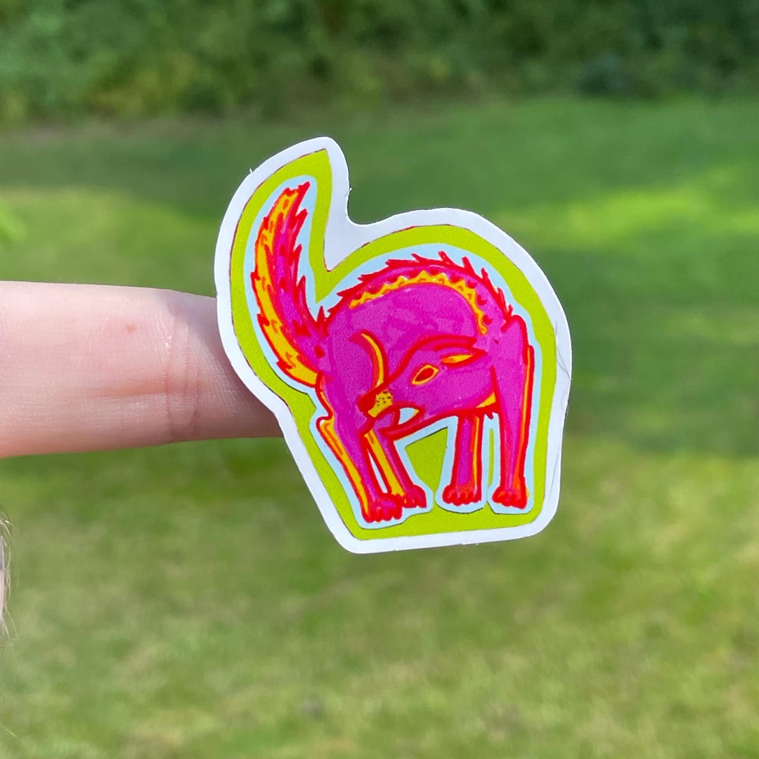 Go Away Sticker - Etsy