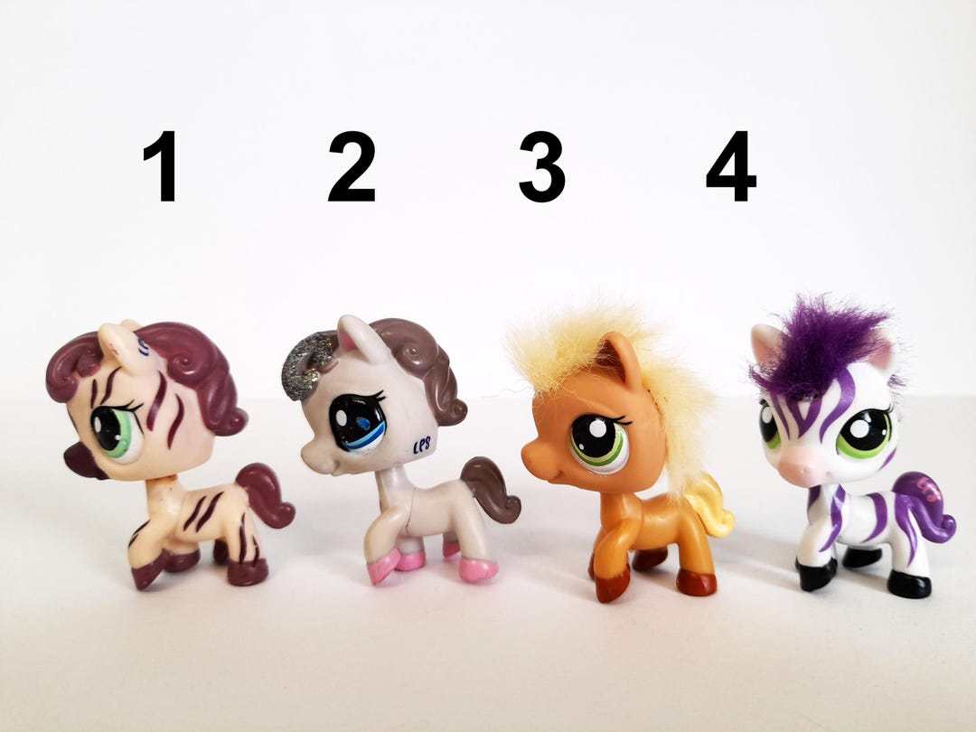Littlest Pet Shop Horse #1490 #2302 #2417 #2470 Hasbro Authentic LPS - Etsy