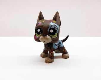Littlest Pet Shop Custom Great Dane/collie/dog Punk/emo Series ...