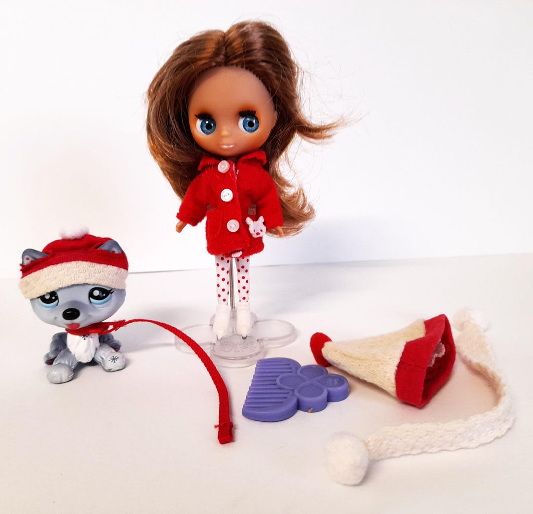 Littlest Pet Shop Blythe B1 & Husky #1617 Originals Hasbro LPS - Etsy