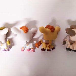 Littlest Pet Shop Farm Animals #783 #877 #970 #1351 Cow / Cows Hasbro ...