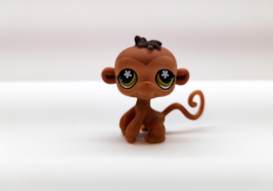 LPS Littlest Pet Shop Monkey #735 Very Rare Hasbro Authentic - Etsy