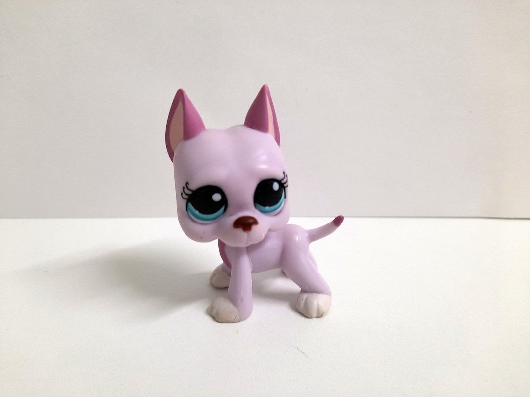 LPS Littlest Pet Shop Great Dane Dog 1022 Hasbro Authentic - Etsy