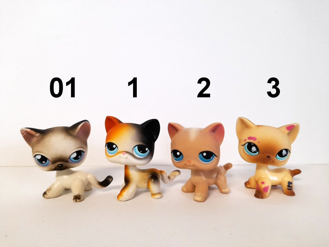 Littlest Pet Shop Cats Short Hair #5 #106 #228 #816 Hasbro Authentic ...
