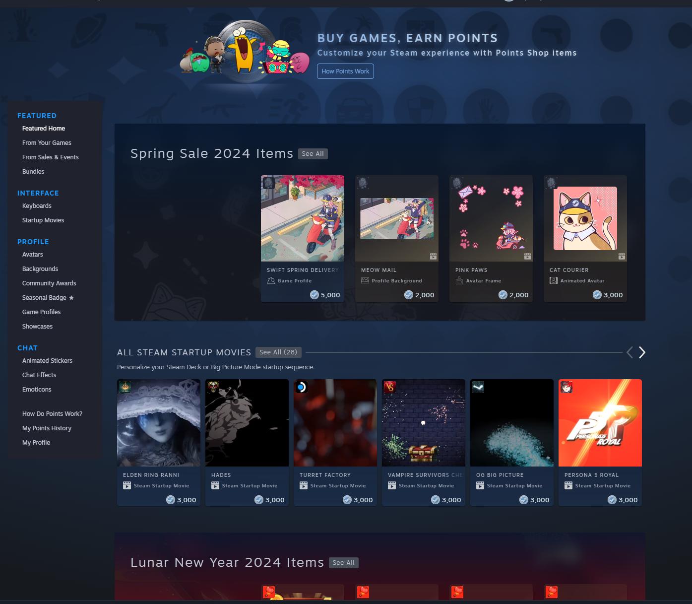 Steam Points | Steam Points Store Currency | Profile Awards | Read ...