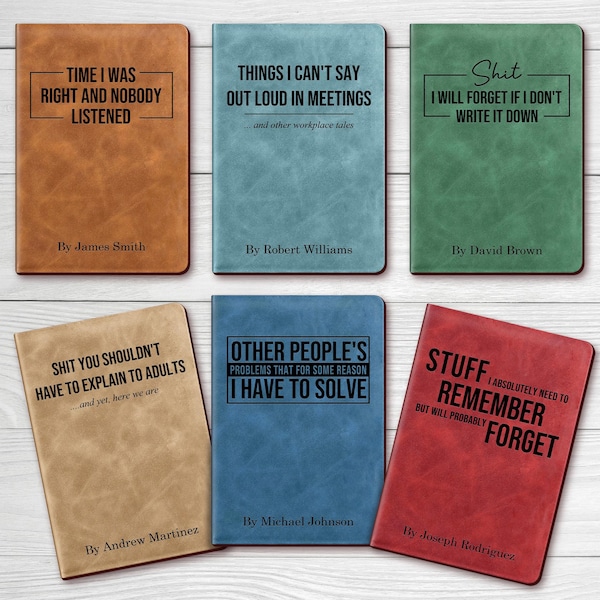 Funny Wtf Notebooks - Etsy