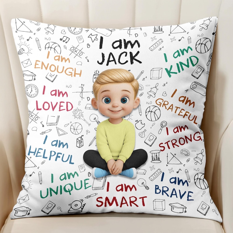 Girl Empowerment Pillow - Etsy UK