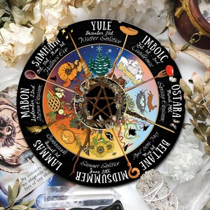 Wheel of the Year, Pagan Calendar, Witchcraft, Wicca, Samhain, Yule ...