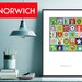 Norwich City Print Norwich Poster Norwich Print Pop Art - Etsy UK