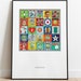 Hibs Print - Hibernian Poster - Pop Art - Retro Football Print ...