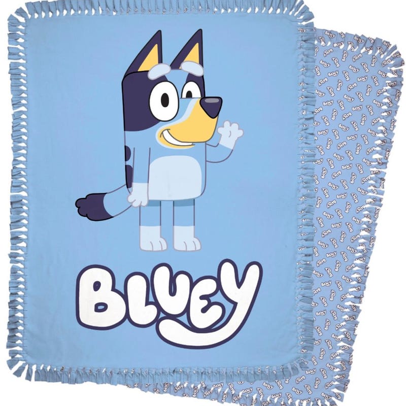 Bluey Fleece Fabric - Etsy