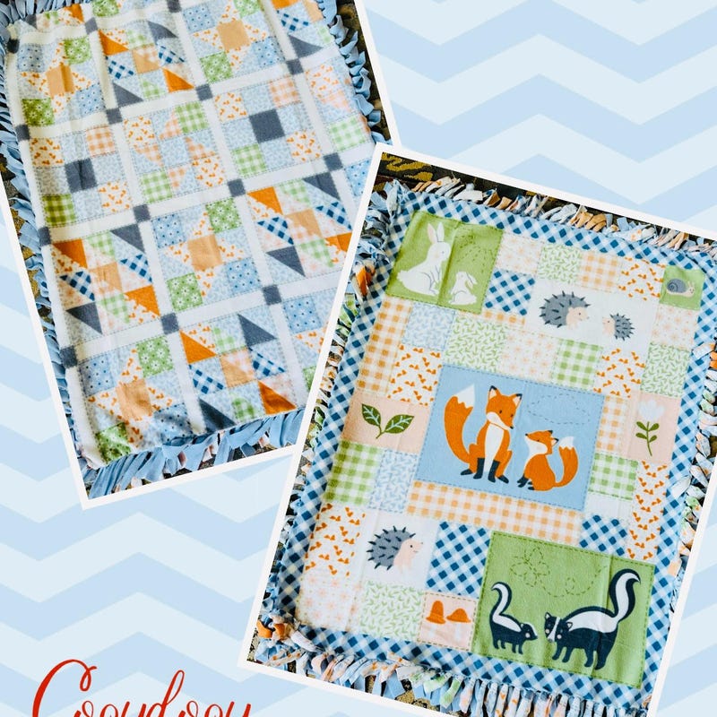 No Sew Blanket - Etsy