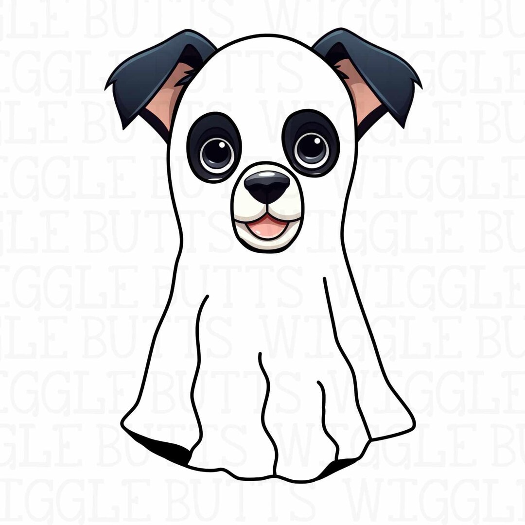 Ghost Dog Png, Halloween Dog, Halloween Png, Digital Download, Clip Art ...